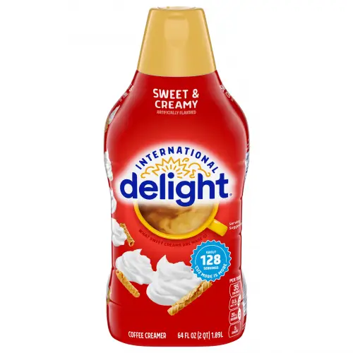 International Delight Cold Stone Sweet Cream Flavor Coffee Creamer half gallon Food City Ship to Home