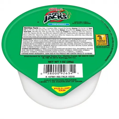Apple Jacks Nutrition Facts Top Tier Cereal | Apple Jacks Glazed Donut